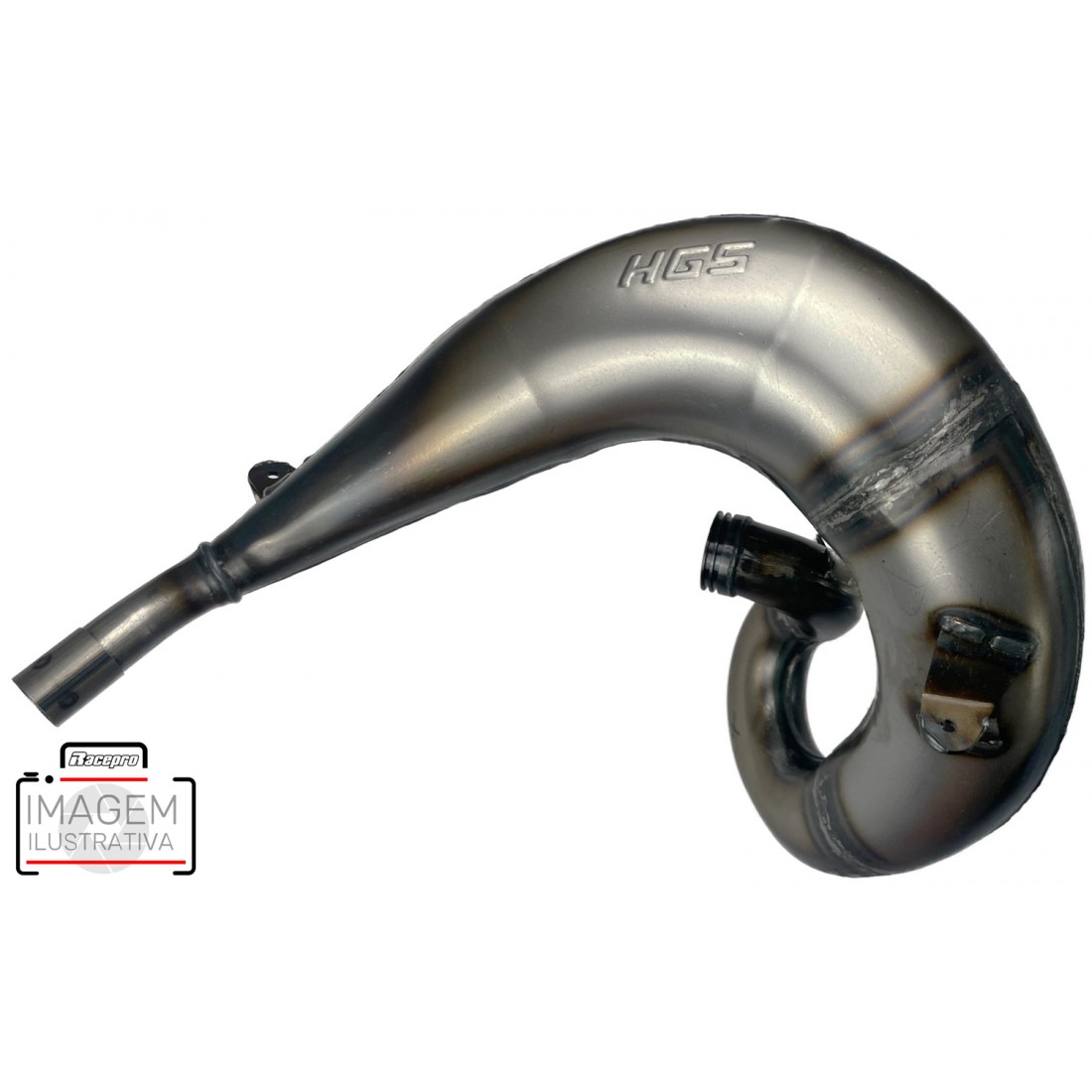 Panela/Balão De Escape Hgs 2-Tempos Hgs Exhaust Tm Racing