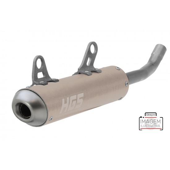 Ponteira De Escape 2T Aluminio Hgs Exhaust Beta