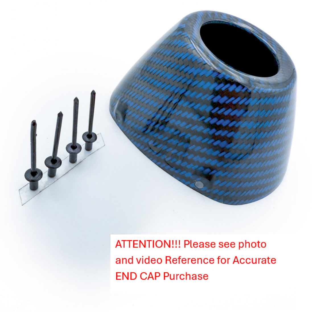 Bocal De Escape Carbono Fmf Blue