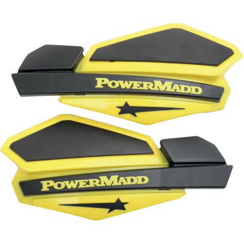 Proteçoes Maos Powermadd Star Series Yellow / Black