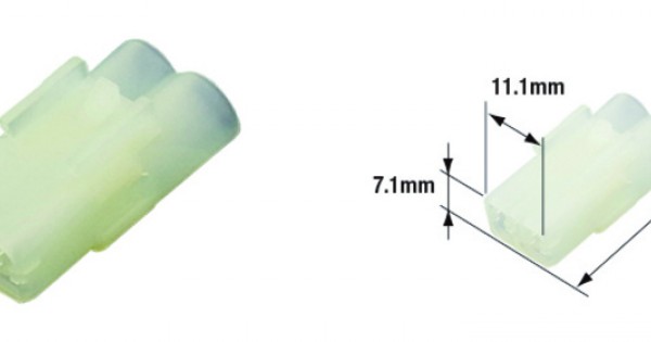 Conectores Elétricos 2 Terminais Macho (10 Unidades)